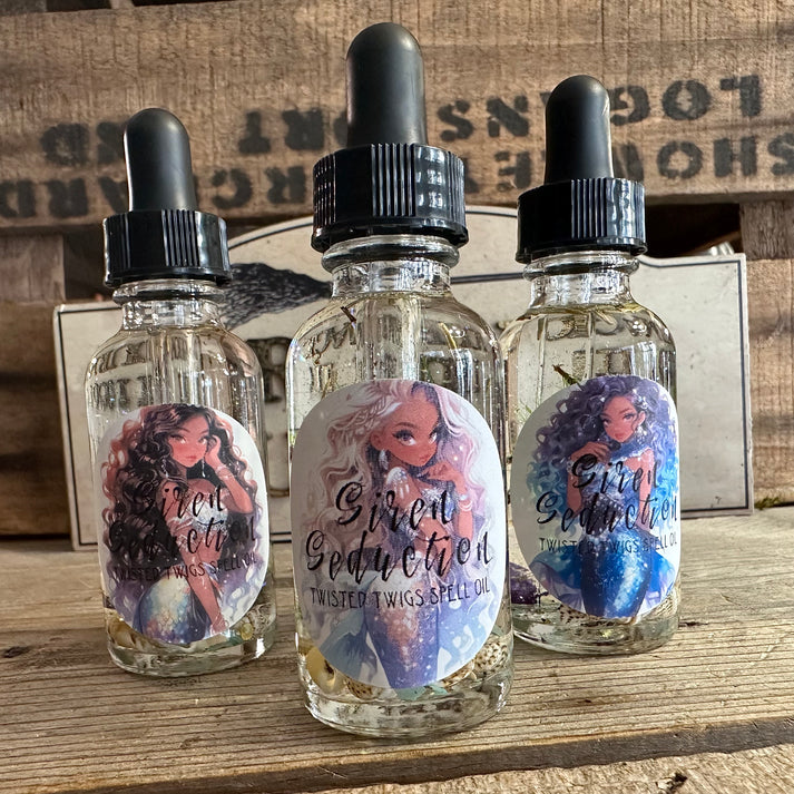 Siren Seduction | Spell Oil | – Twisted Twigs Earthen Goods