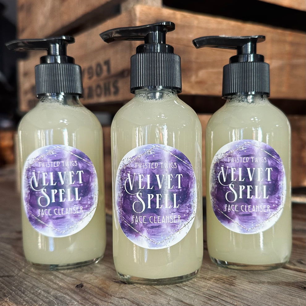 Velvet Spell | Face Cleanser | – Twisted Twigs Earthen Goods